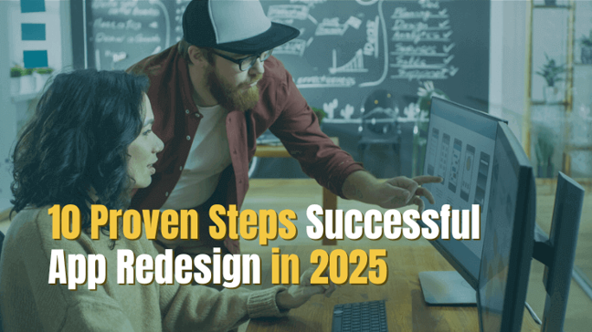 10 Proven Steps for Successful App Redesign in 2025